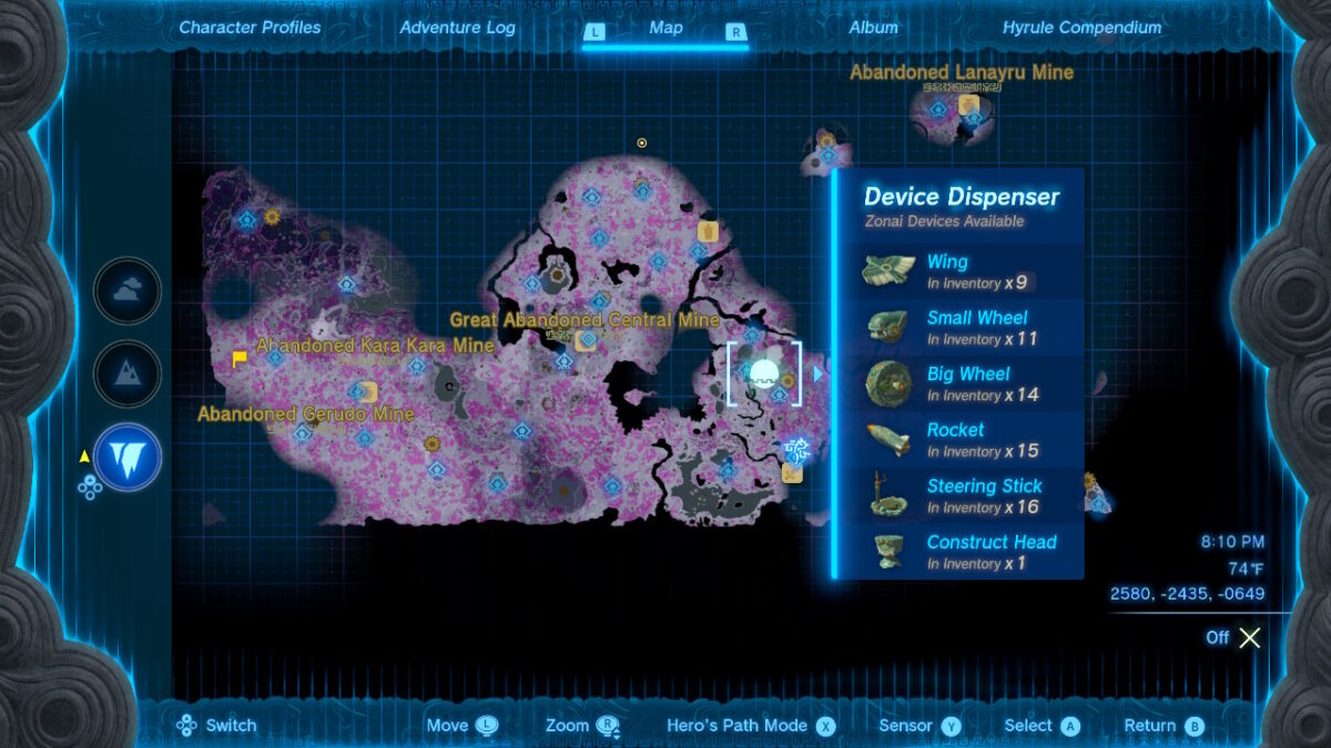 Legend Of Zelda: Tears Of The Kingdom - Glissez Dans Le Ciel à L'infini ...