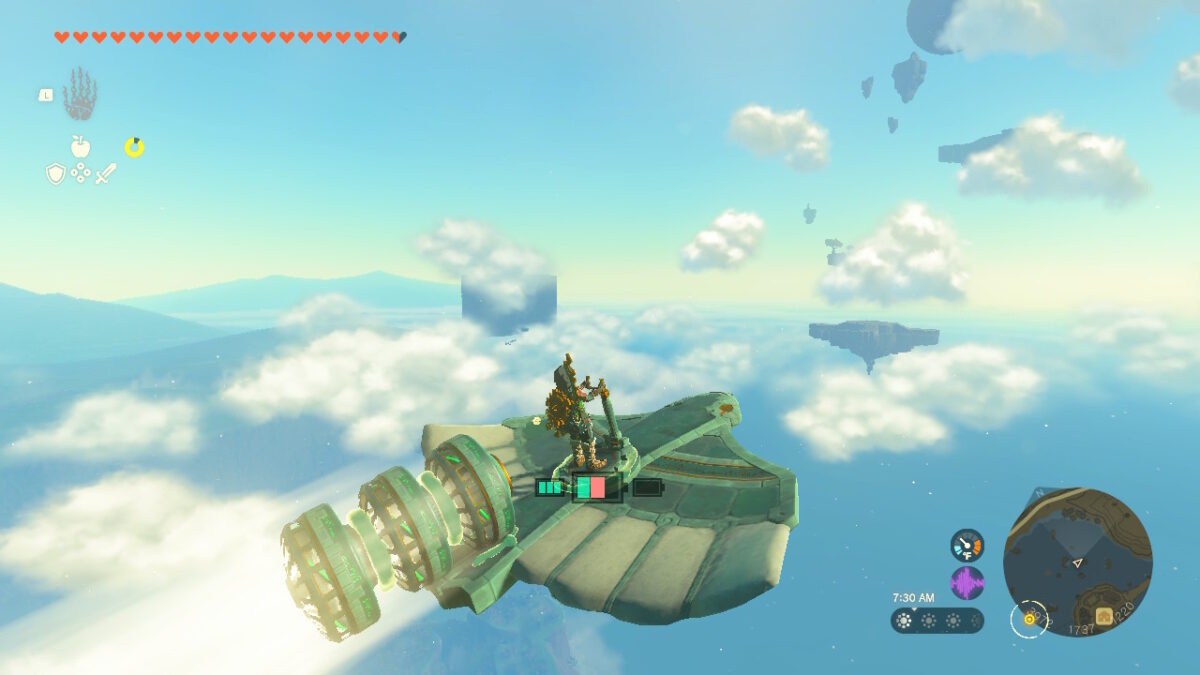 Legend Of Zelda: Tears Of The Kingdom - Glissez Dans Le Ciel à L'infini ...
