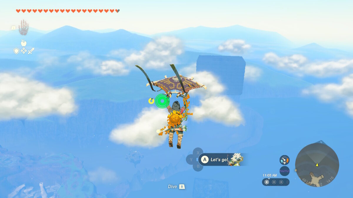 Legend Of Zelda: Tears Of The Kingdom - Glissez Dans Le Ciel à L'infini ...