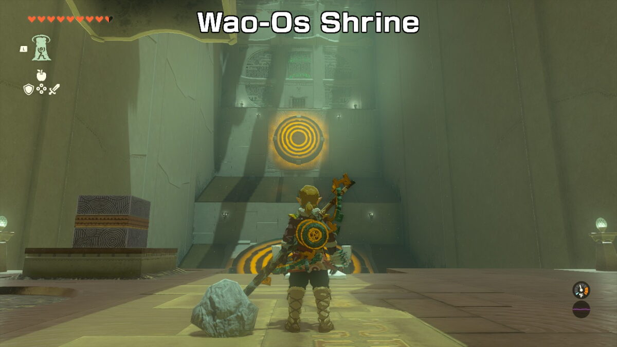 The Legend of Zelda: Tears of the Kingdom - Wao-Os Shrine Solution ...