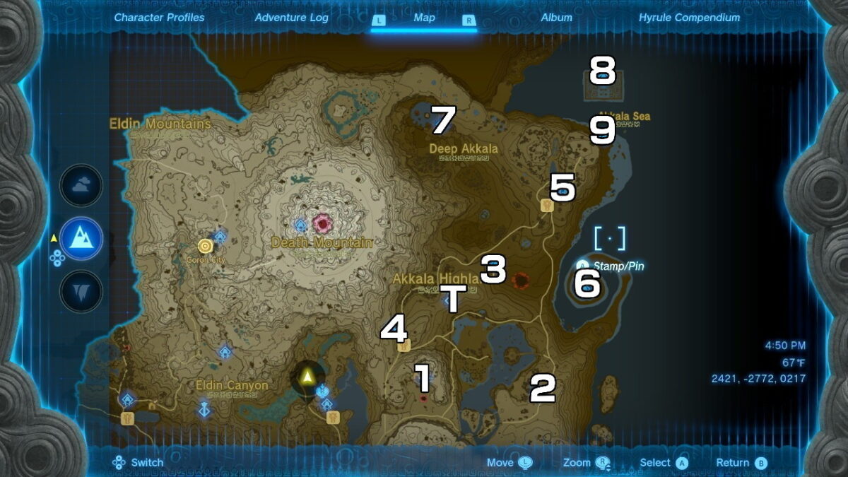 The Legend of Zelda: Tears of the Kingdom - Ulri Mountain Shrines and ...