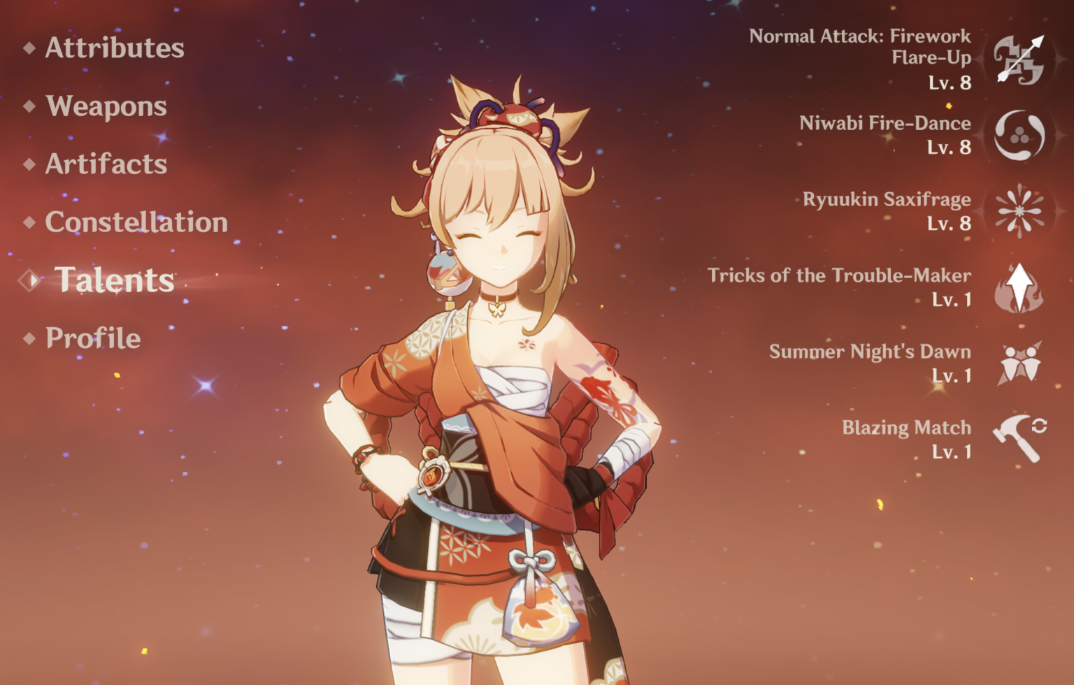 Genshin Impact: Yoimiya Talent Guide - Gameranx