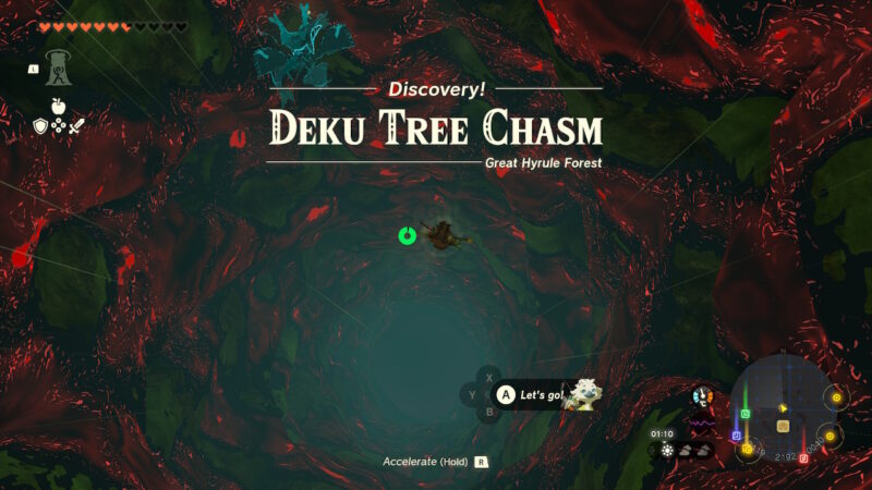 Legend Of Zelda: Tears Of The Kingdom - How To Cure The Great Deku Tree ...