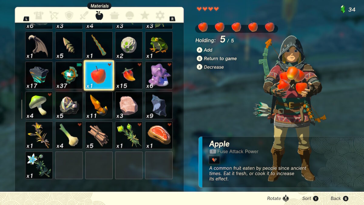 Legend Of Zelda: Tears Of The Kingdom - Guide To Cooking | Tips ...