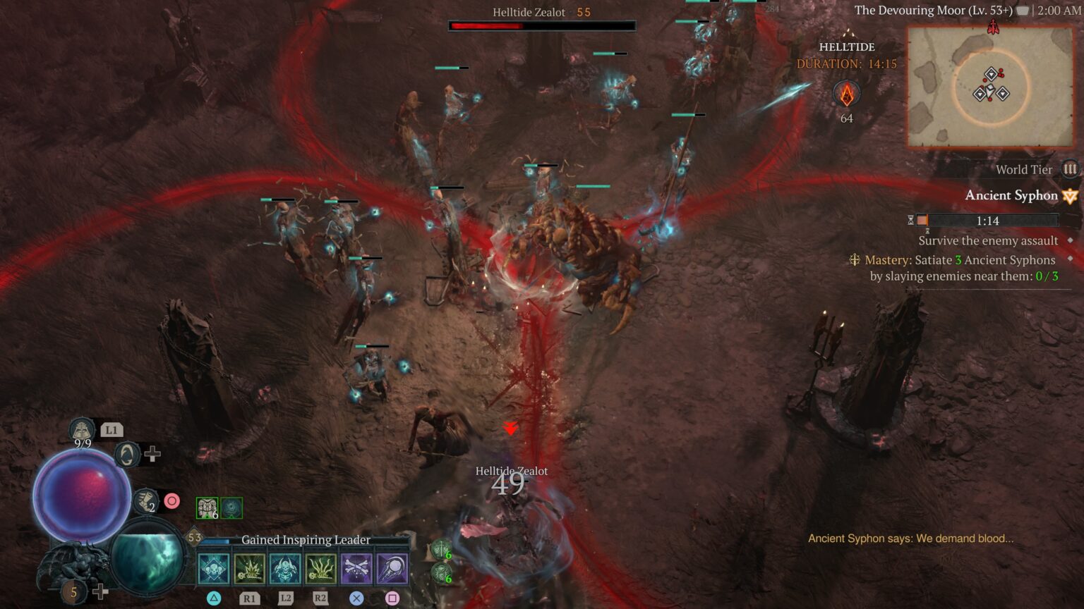 Diablo 4: How To Efficiently Farm Cinders | Helltide Grinding Guide ...