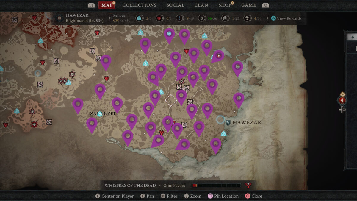 Diablo 4: Where To Find All Altars of Lilith [MAP] - Gameranx