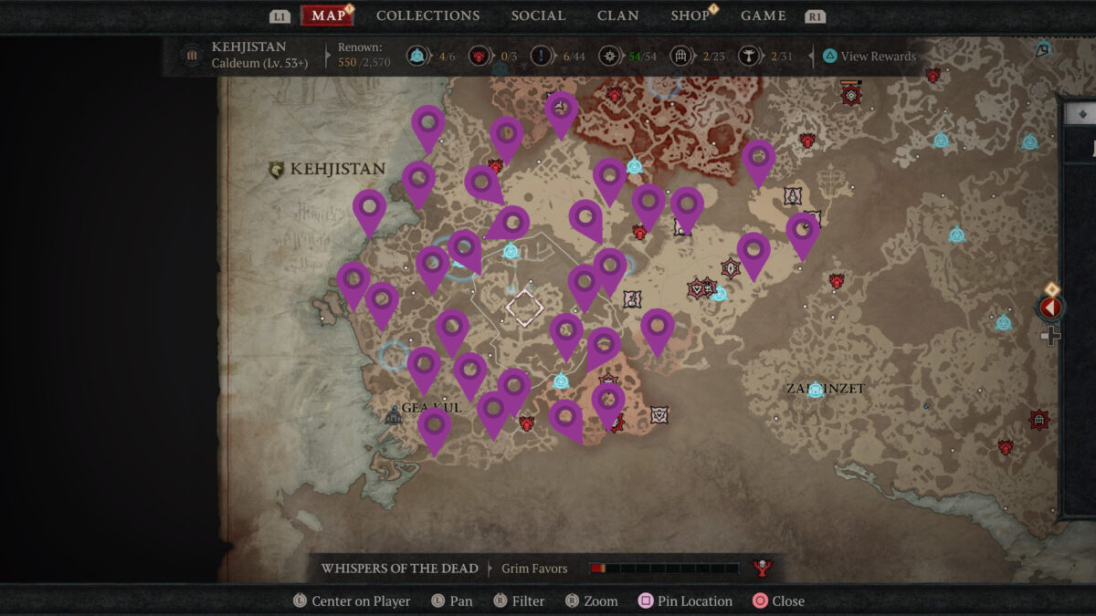 Diablo 4: Where To Find All Altars of Lilith [MAP] - Gameranx