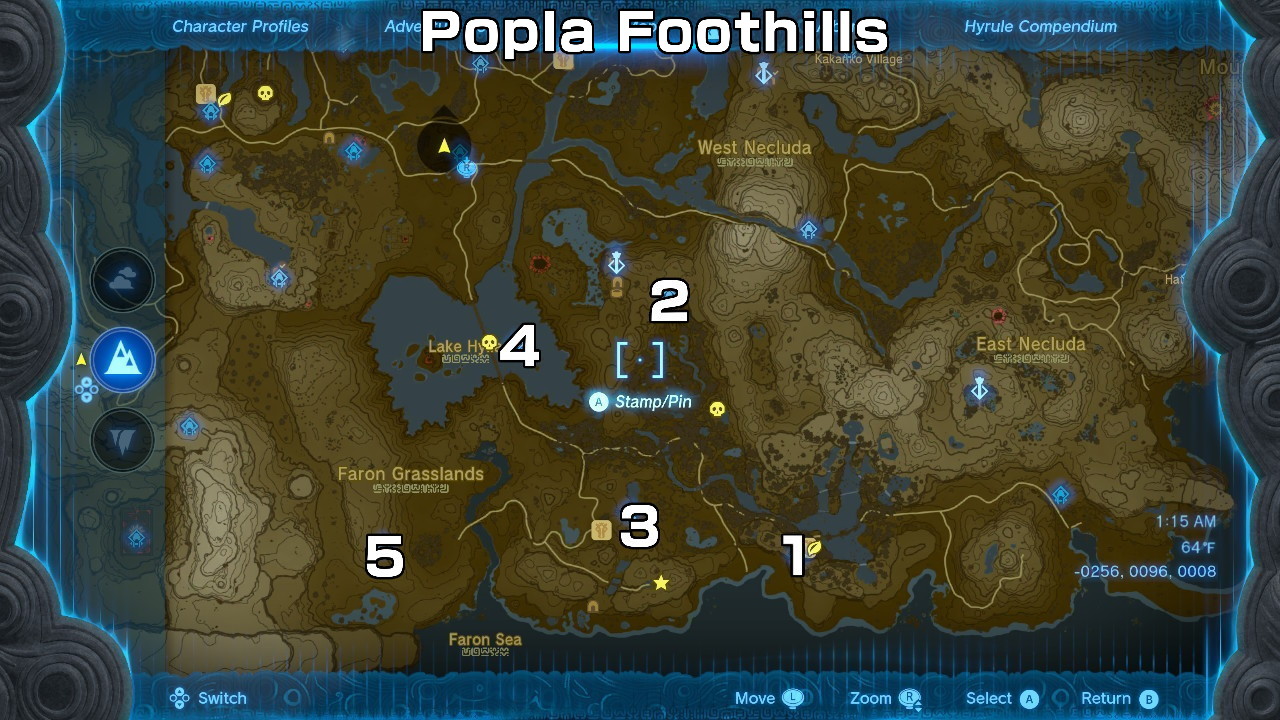 The Legend of Zelda: Tears of the Kingdom – Popla Foothills Shrine Locations and Solutions ...