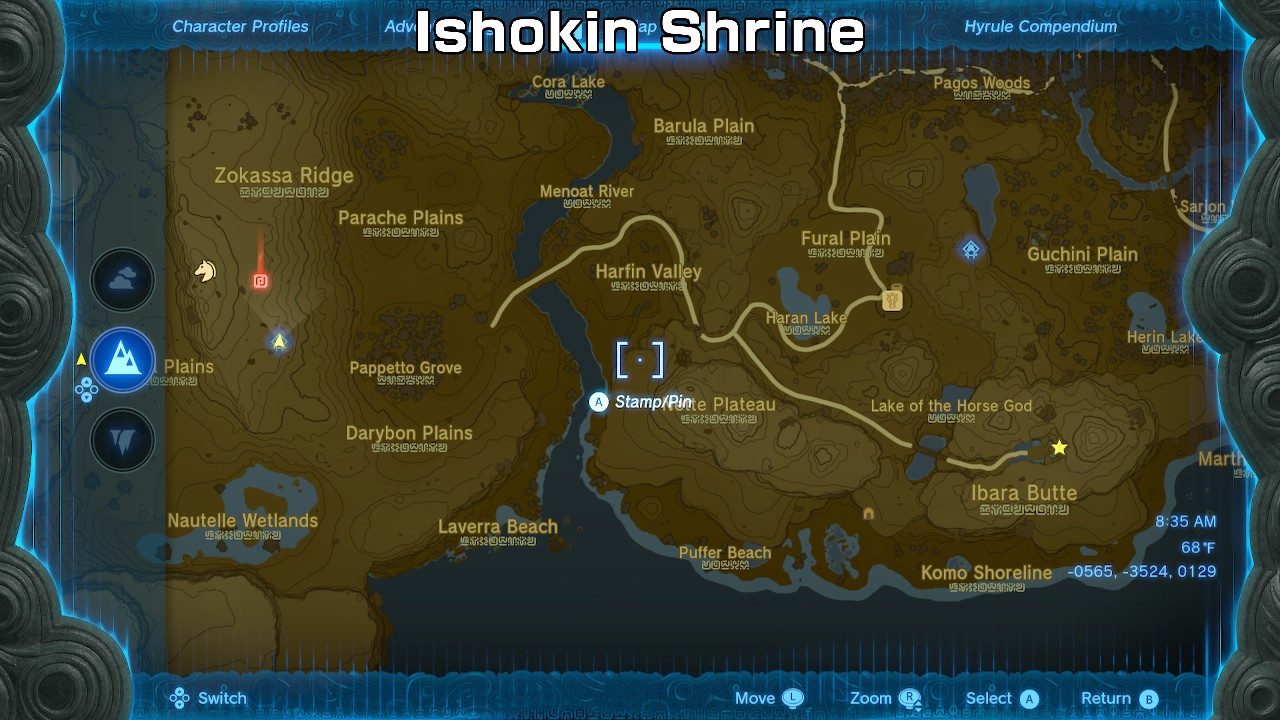 The Legend of Zelda: Tears of the Kingdom – Popla Foothills Shrine Locations and Solutions ...