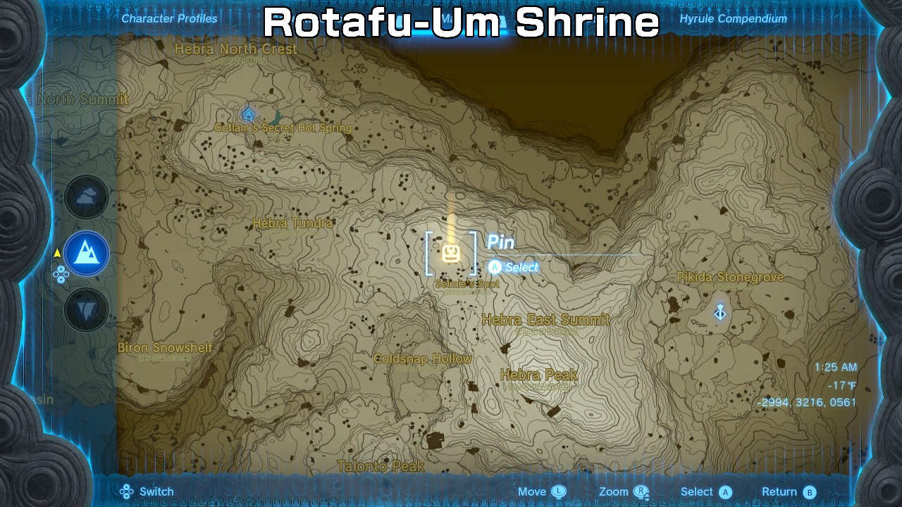 The Legend of Zelda: Tears of the Kingdom – Rospro Pass Shrine ...
