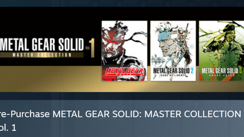 Metal Gear Solid Master Collection Volume 1 Archives - Gameranx