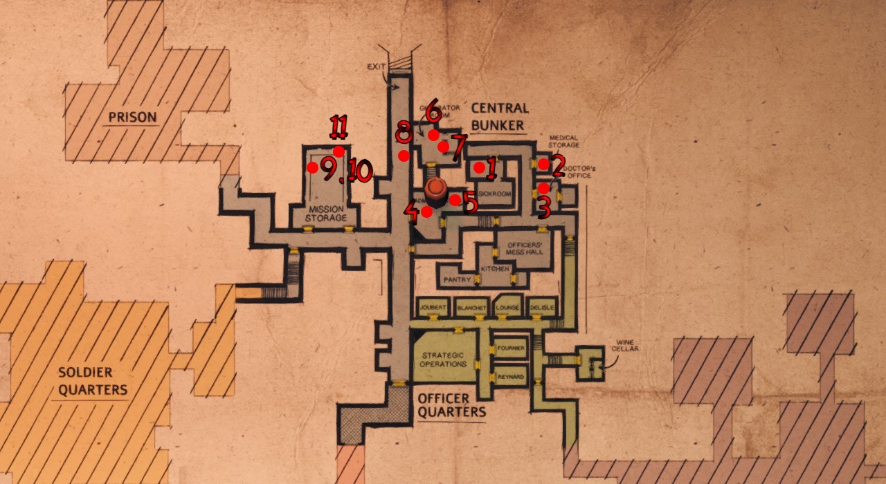 Amnesia: The Bunker - All Central Bunker Notes - Gameranx