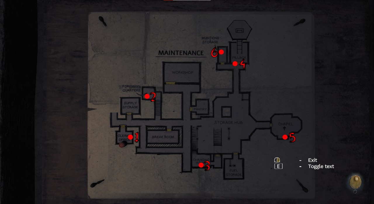 Amnesia: The Bunker - All Maintenance Notes - Gameranx