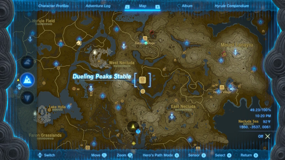 Tears of the Kingdom: Where To Find All Horse Stables | Map Locations ...