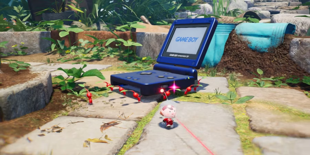 Pikmin 4 Billboard Highlights Game Boy Advance SP - Gameranx