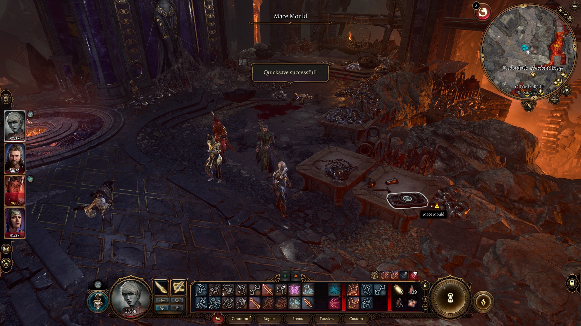 Baldur's Gate 3: All Adamantine Forge Moulds & Mithril Ore Locations ...