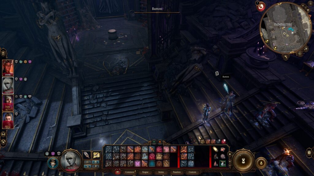 Baldur's Gate 3: Solve Silent Library & Beat Balthazar | Gauntlet of ...