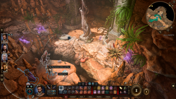 Baldur's Gate 3: How To Open The Gilded Chest In The Owlbear Cave ...