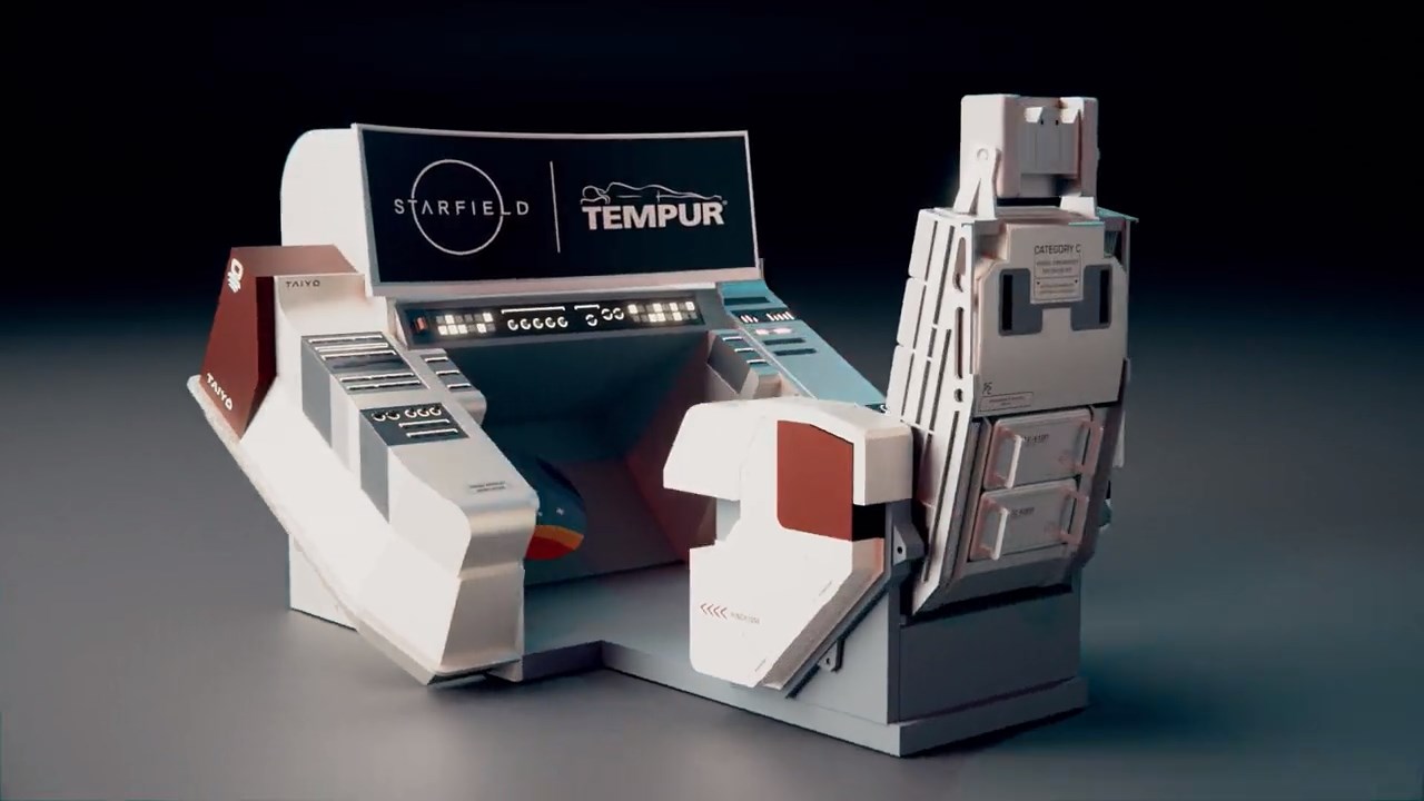 Tempur Is Making A Starfield Dream Chair Like No Other - Gameranx