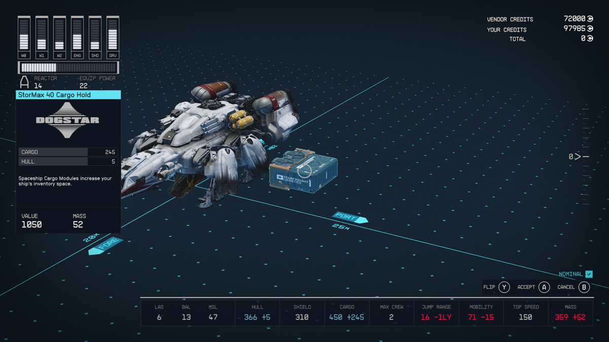 Starfield: How To Increase Carry Weight & Cargo Size - Gameranx