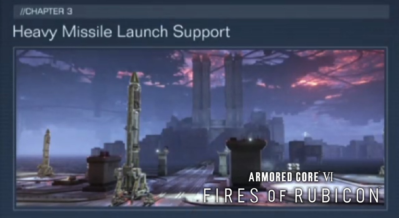 Armored Core 6: Fires of Rubicon - Heavy Missile Launch Support ...