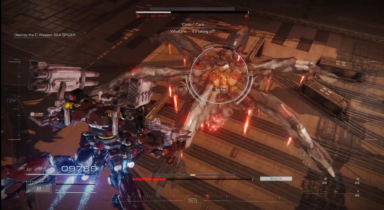 Armored Core 6: Fires of Rubicon - How to Beat The Sea Spider Boss ...