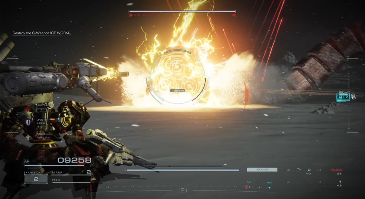 Armored Core 6: Fires of Rubicon - Destroy the Ice Worm Walkthrough ...