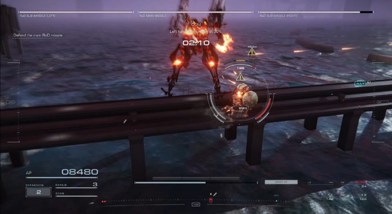 Armored Core 6: Fires of Rubicon - Heavy Missile Launch Support ...