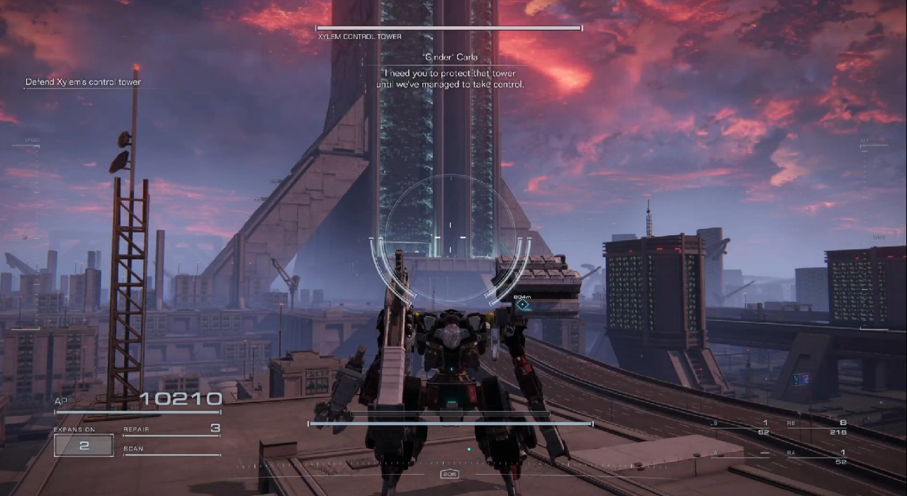 Armored Core 6: Fires of Rubicon - Take the Uninhabited Floating City Walkthrough | Mission 36 ...