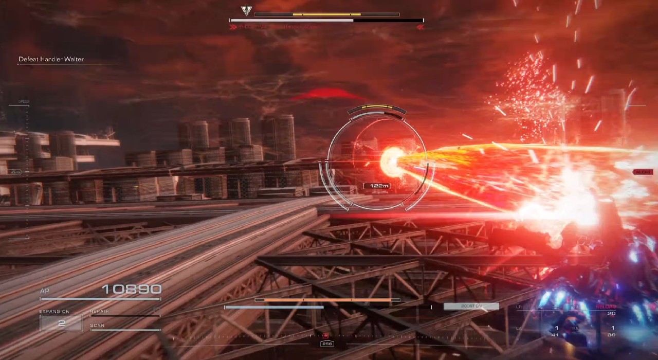 Armored Core 6: Fires of Rubicon - How to Beat The Handler Walter Boss ...