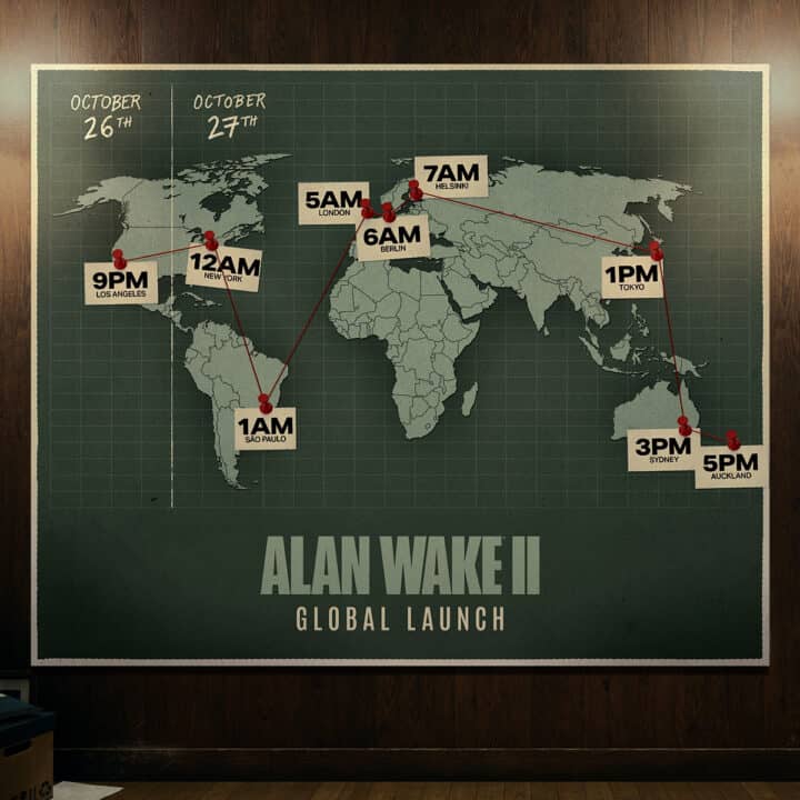 Alan Wake 2 Official Launch Times Confirmed - Gameranx