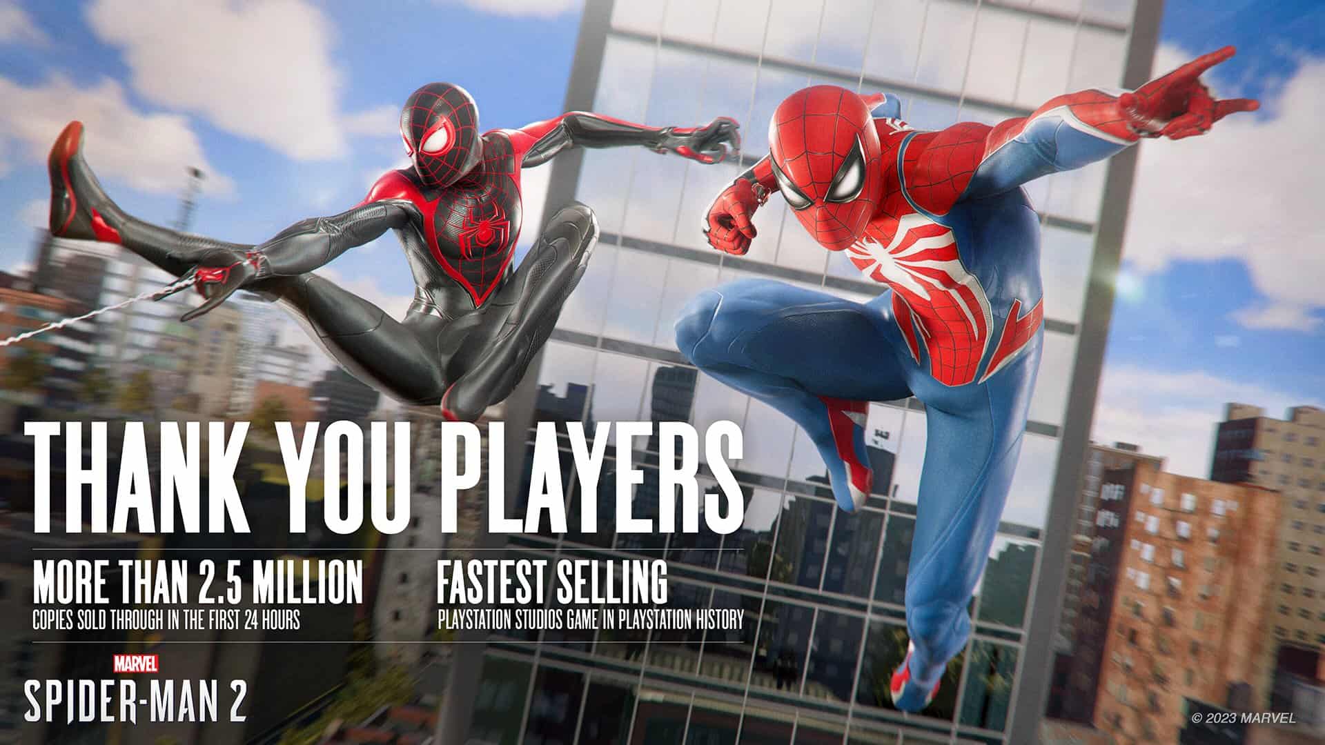 Marvel's Spider-Man 2 Has Record-Setting Launch on PS5 - Gameranx