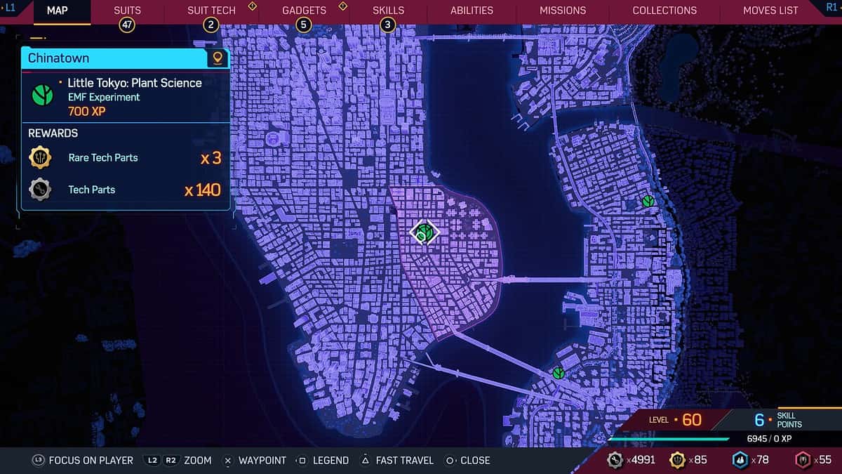 Marvel's Spider-Man 2: All EMF Experiments Collectibles Guide - Gameranx