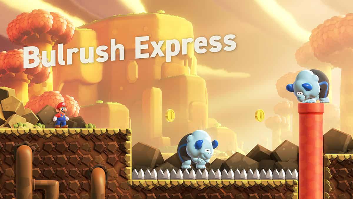 Super Mario Wonder: Where To Find Every Collectible In ‘Bulrush Express ...