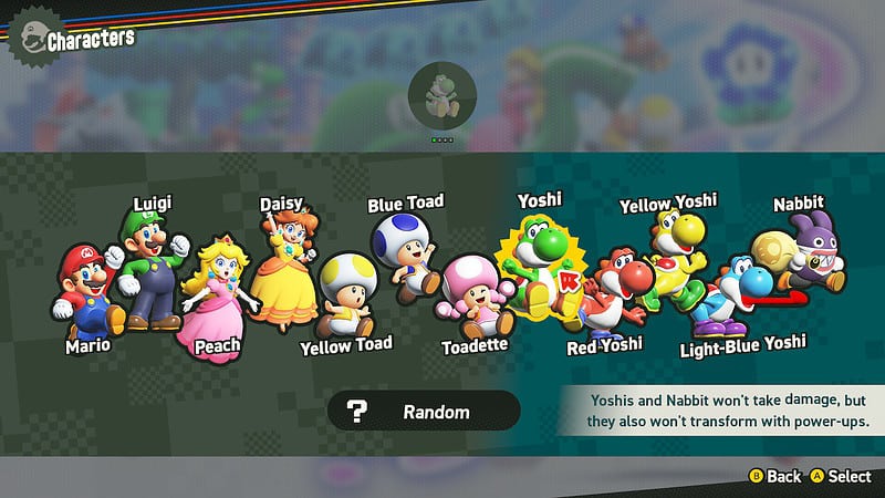 Super Mario Wonder: Difference Between Each Character - Gameranx