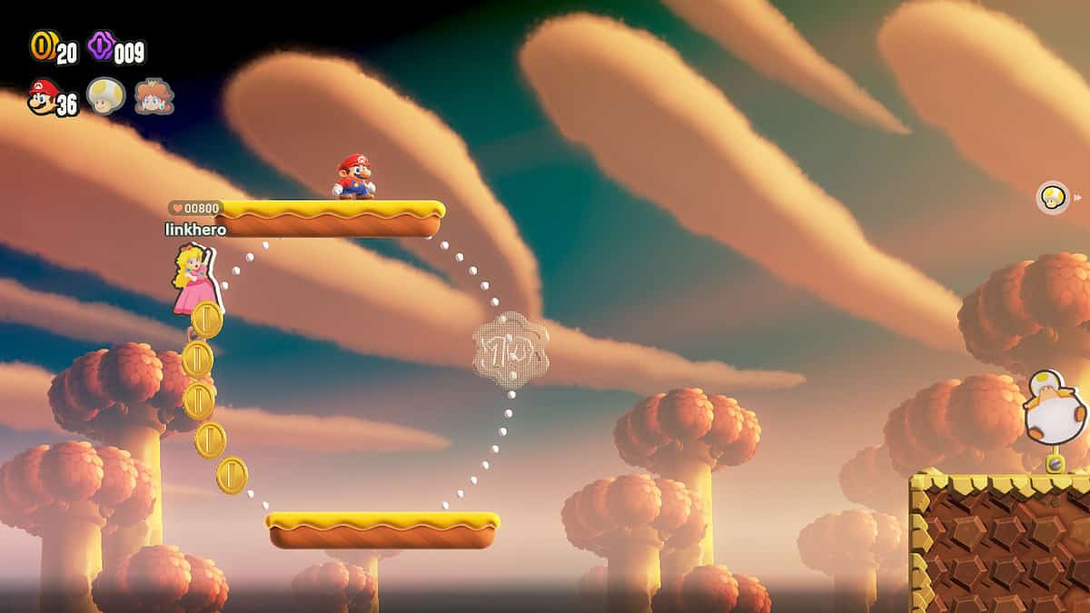 Super Mario Wonder: Where To Find Every Collectible In ‘Parachute Cap 1 ...