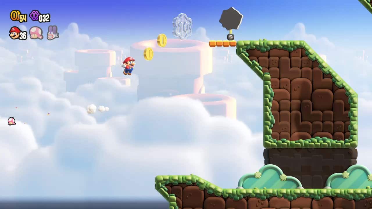 Super Mario Wonder: Where To Find Every Collectible In ‘Jet Run 1 ...