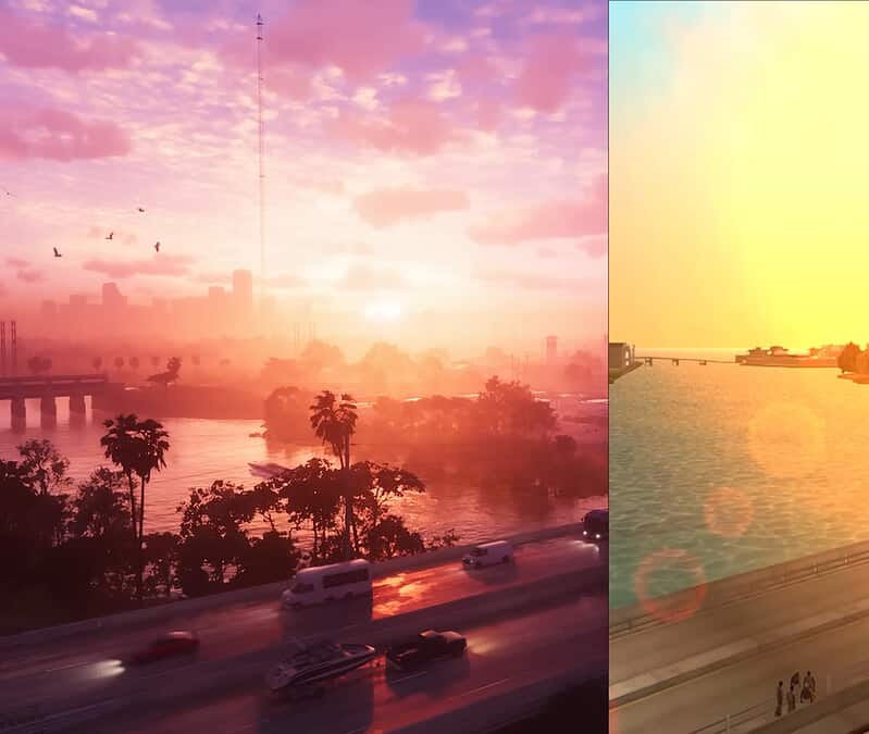 Player Offers Comparison Map Between Vice City & Grand Theft Auto VI ...