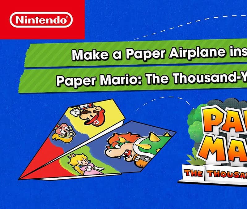 Special Paper Mario The Thousand-Year Door Video Shows You How To Make ...