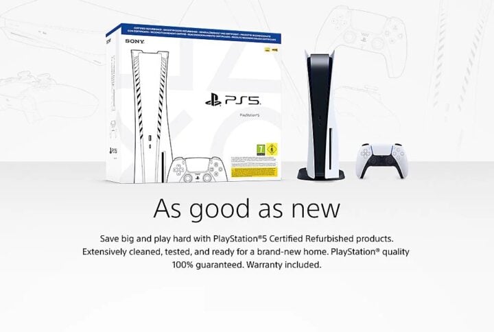 Sony Will Soon Sell Refurbished PlayStation 5 Consoles For A Nice ...