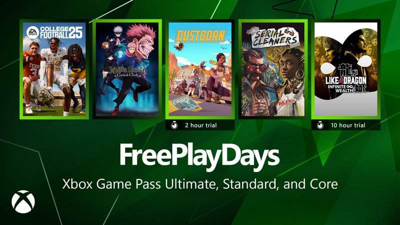 Xbox Highlights Free Play Days Offer For This Weekend - Gameranx