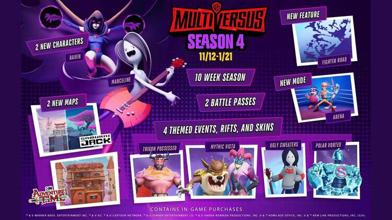 Multiversus Gets Season 4 Content Reveal - Gameranx