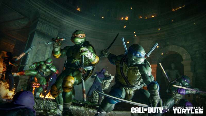 Here's What's Included In The Call Of Duty X TMNT Update - Gameranx