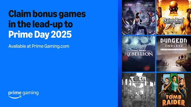 Amazon Celebrating Prime Day 2025 By Giving Away 6 PC Games - Gameranx
