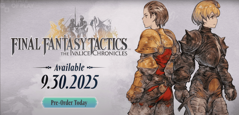 Final Fantasy Tactics The Ivalice Chronicles Revealed! - Gameranx