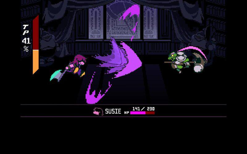 Deltarune: Chapter 4 - How to Fight Hammer of Justice | Secret Boss ...