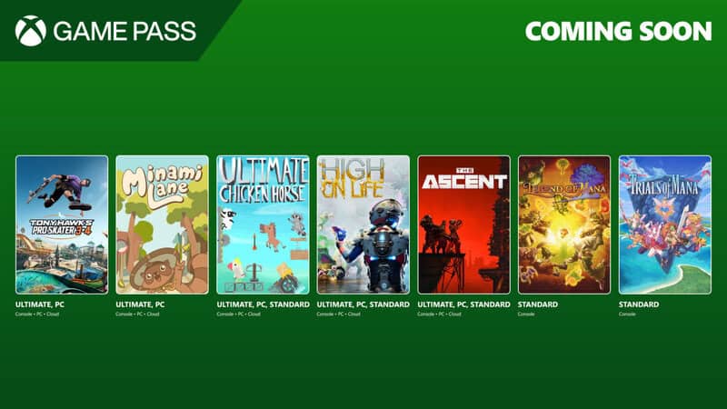 Xbox Game Pass July Wave 1 Games Announced - Gameranx