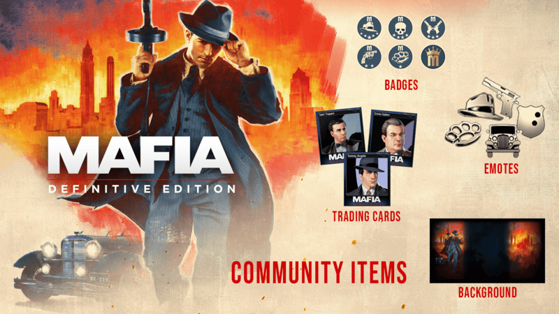 Mafia: Definitive Edition Receives New Steam Community Items - Gameranx