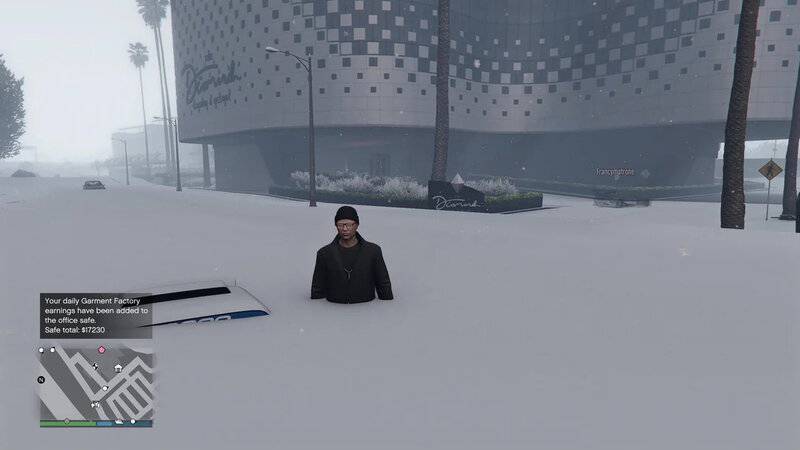 GTA Online Fans Poke Fun At Amount of Snow Game Delivered - Gameranx