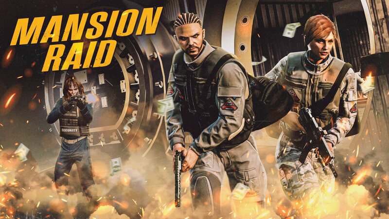 Rockstar Reveals Full Details For GTA Online's Mansion Raid - Gameranx
